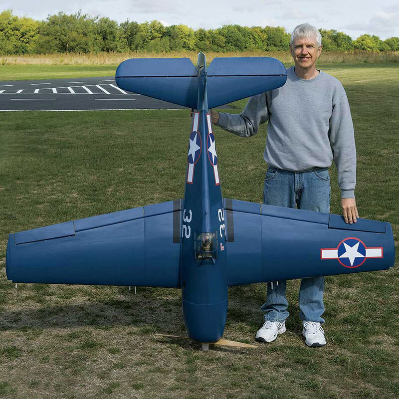 Top Flite Giant F6F Hellcat 55-61cc GP/EP ARF, 86" | Tower Hobbies