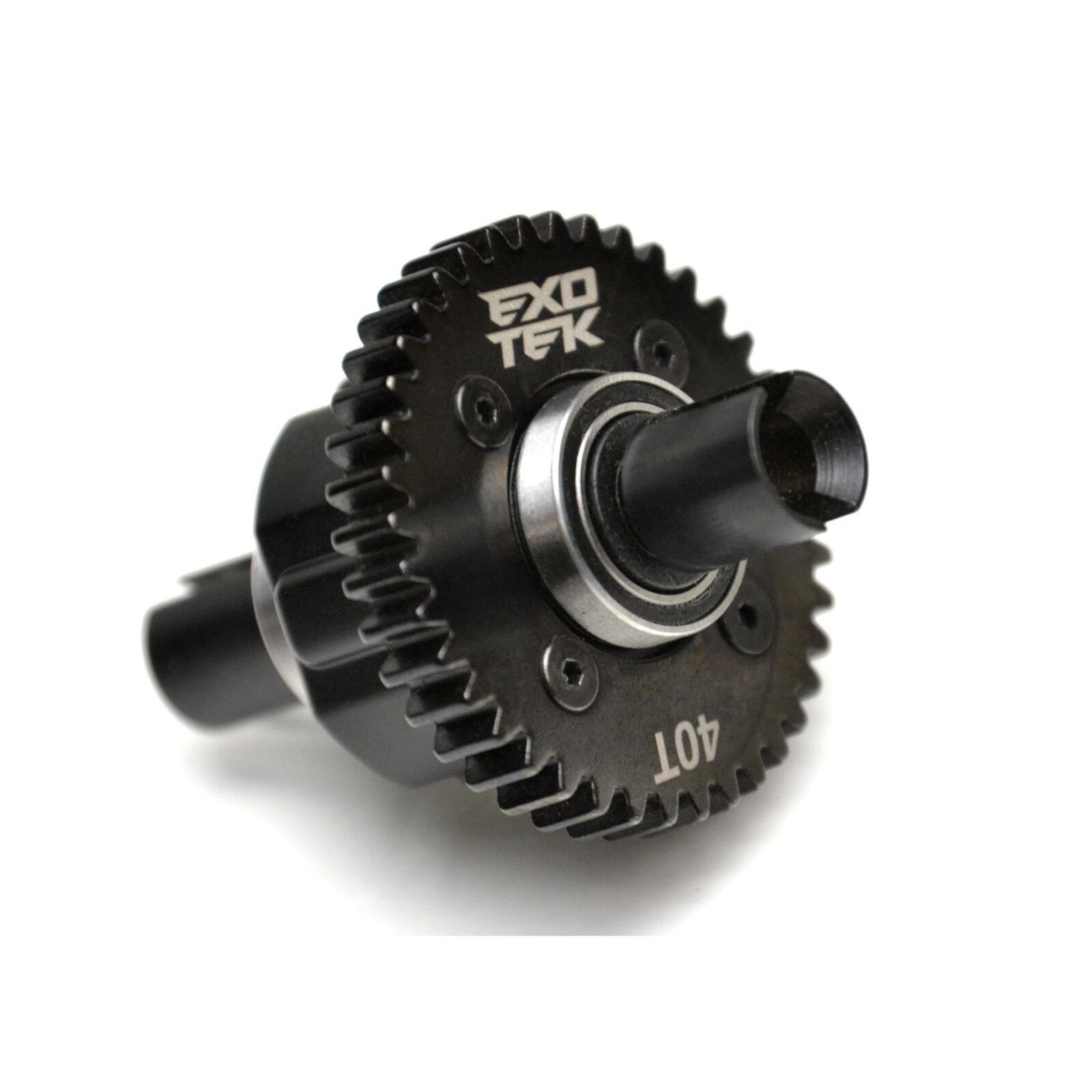 EXOTEK RACING LLC HD 40T Spur Gear, Hardened Steel: Tenacity, Lasernut