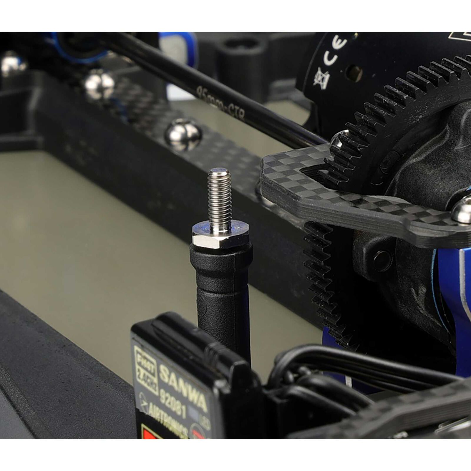 JConcepts, Inc. Titanium Battery Cradle Stand-Off 2pc