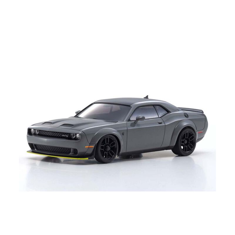 Kyosho MINI-Z AWD Challenger SRT Hellcat Redeye RTR, Gray | Tower Hobbies