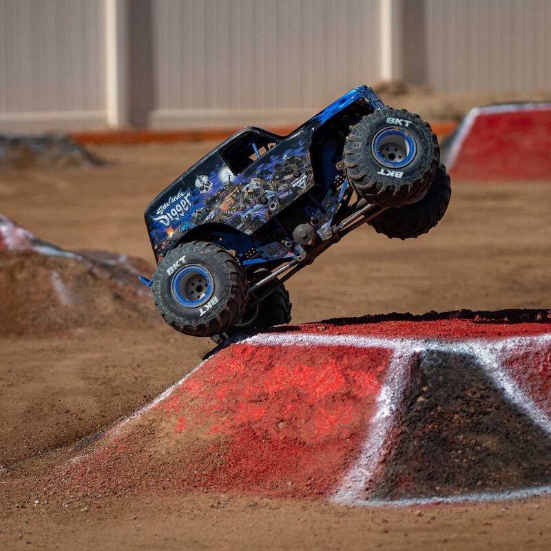 Losi 1/8 LMT 2.0 Son-Uva Digger 4X4 Solid Axle Brushless Monster Truck ...
