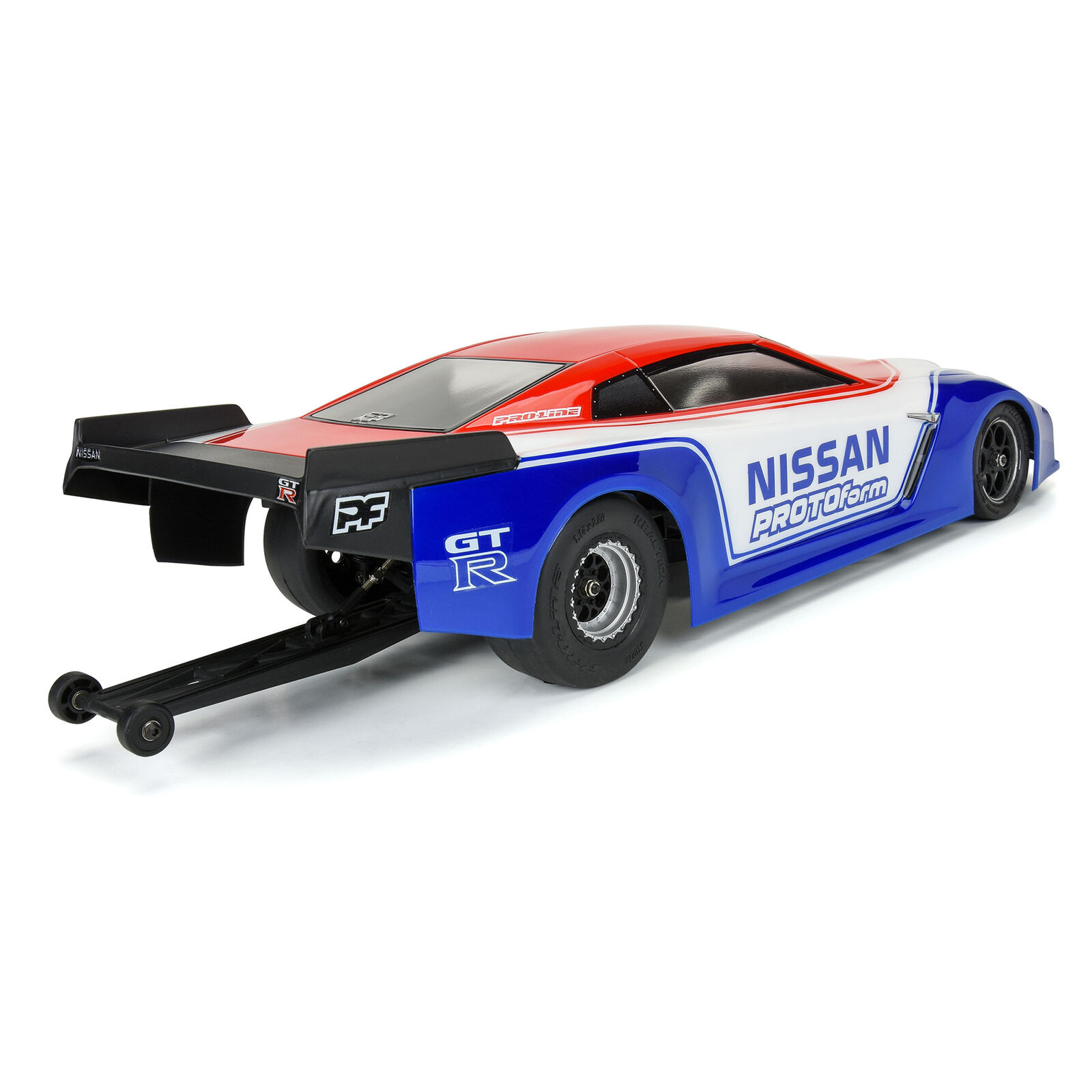 PROTOform 1/16 Nissan GT-R R35 Pro Mod Clear Body: Losi Mini Drag ...