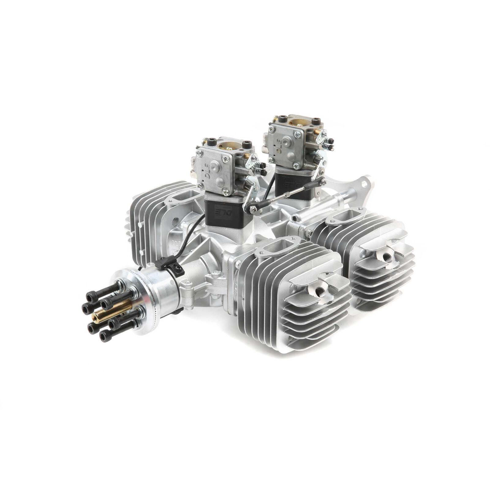 DLE Engines DLE-222 222cc 4-Cyl Gas Engine with Electronic Ignition and ...