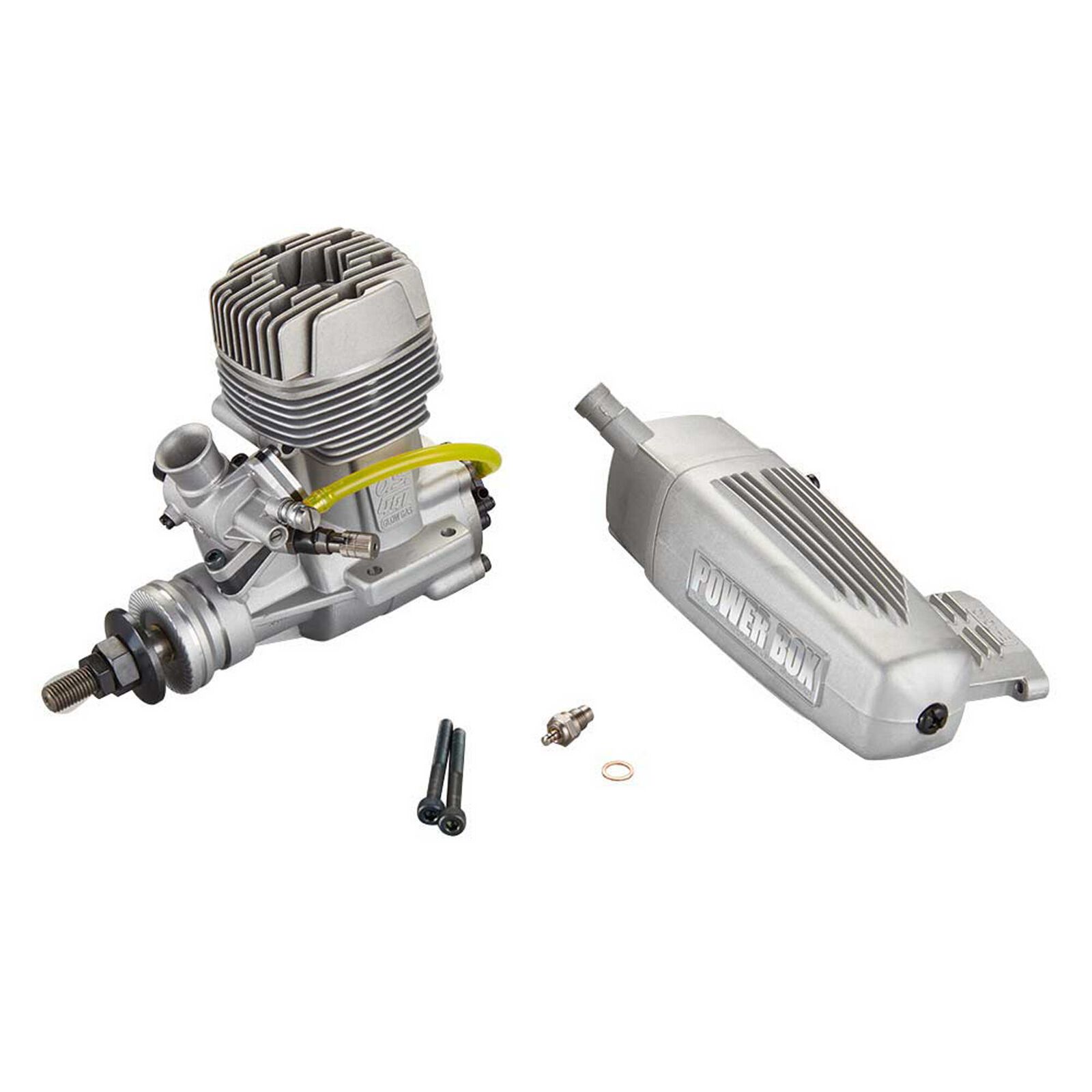 OS Engines GGT15 15cc Gas/Glow Ignition 2-Cycle Engine with Muffler ...