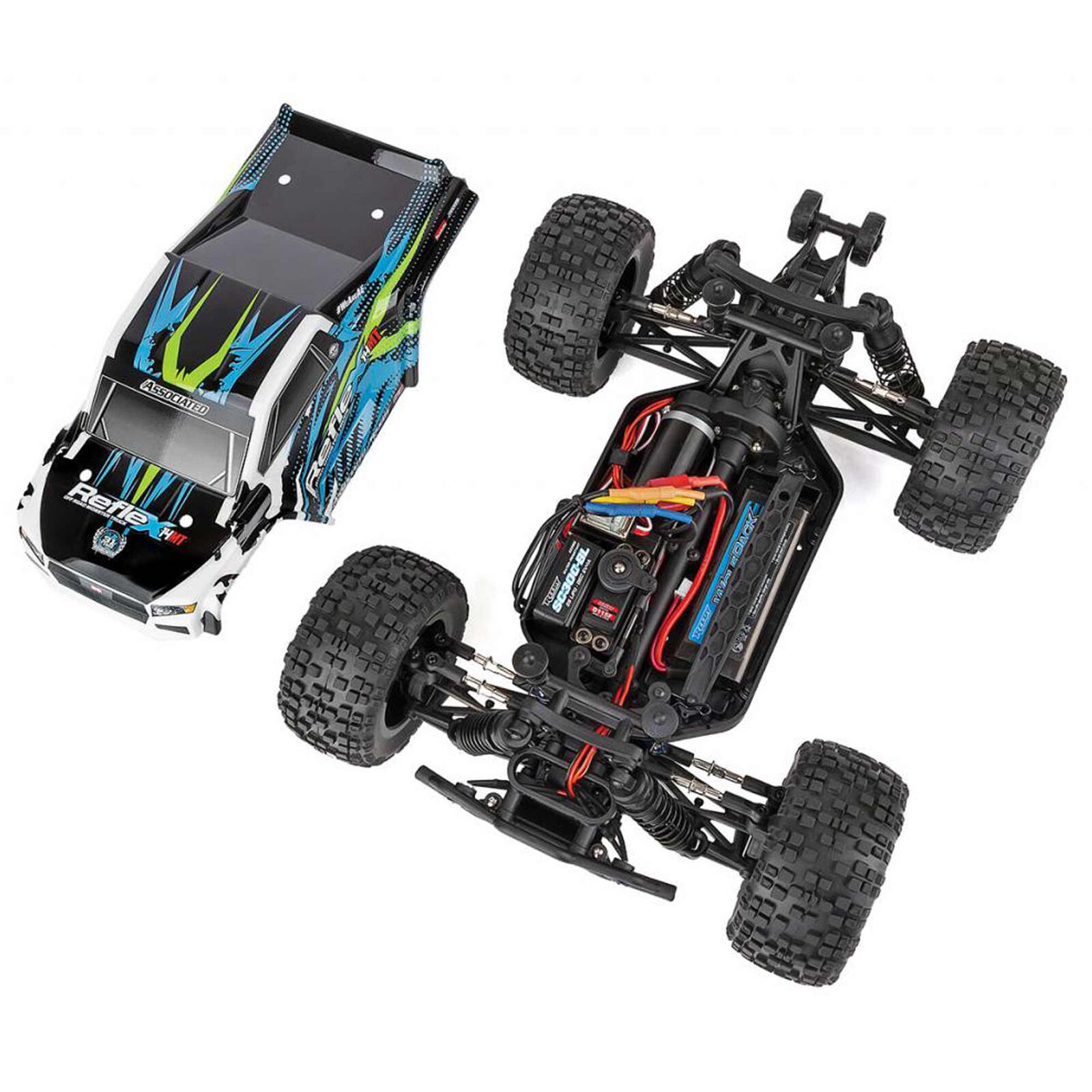 Team Associated 1/14 Reflex 14MT Monster Truck RTR | Tower Hobbies