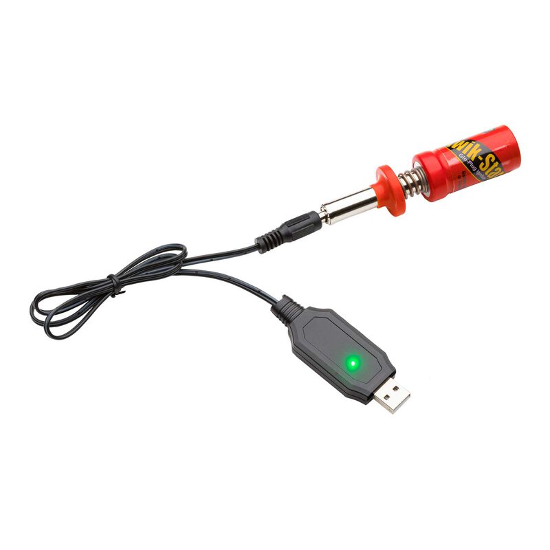 Dubro Products Kwik Start Glow Driver with USB Charger | Tower Hobbies