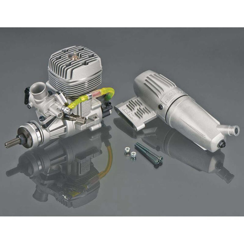 OS Engines GGT10 10cc Gas Glow Ignition 2-Cycle Engine with Muffler