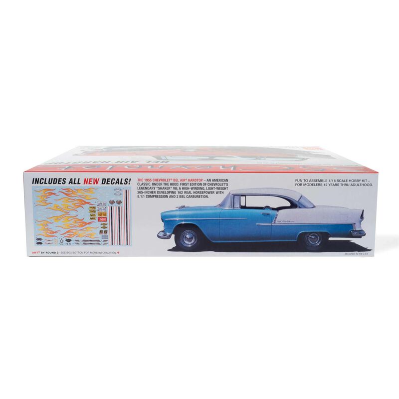 AMT 1/16 1955 Chevy Bel Air Hardtop Model Kit | Tower Hobbies