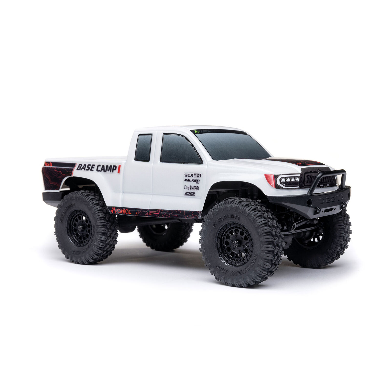 Axial 1/24 SCX24 Base Camp 4X4 RTR Brushed Rock Crawler (Battery ...