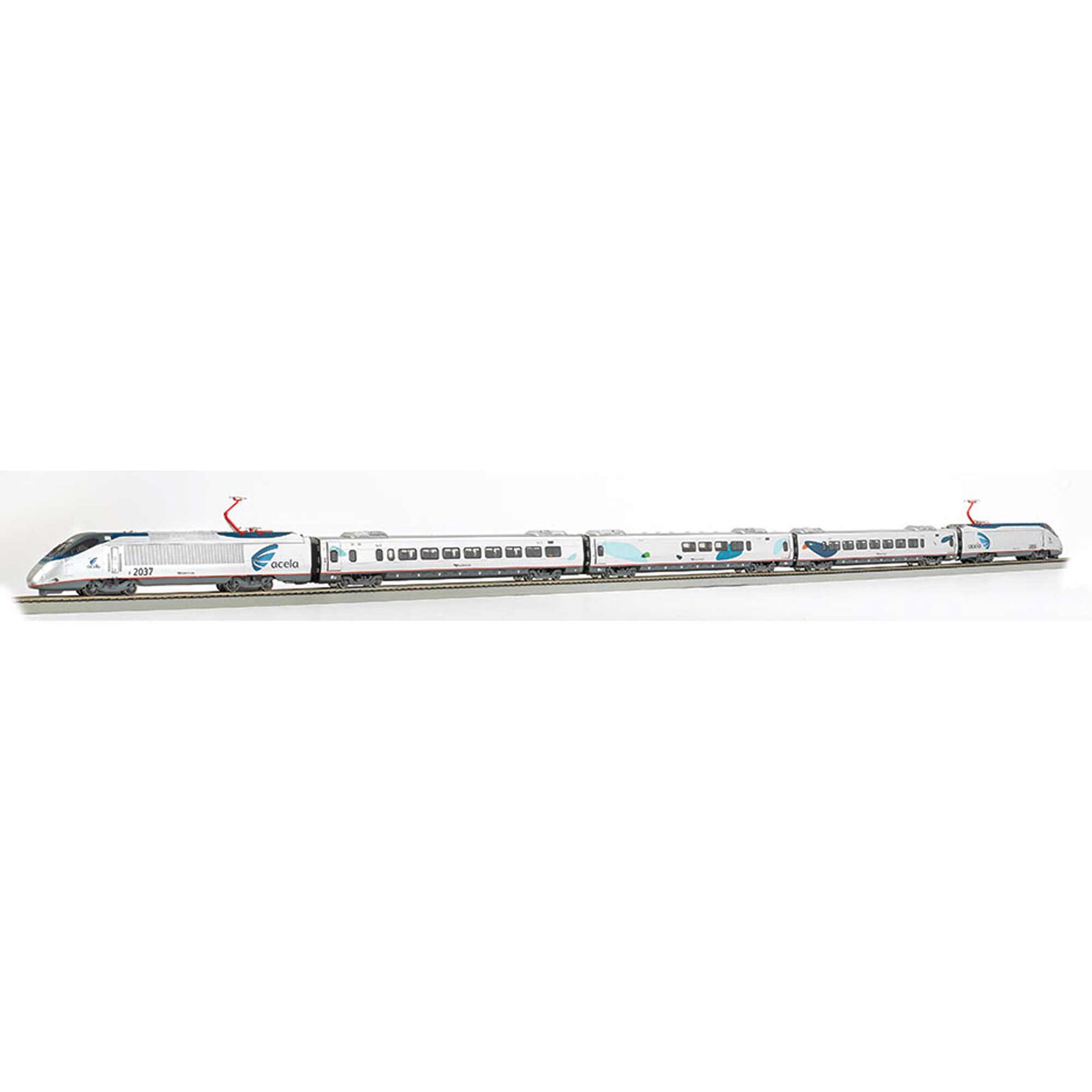 Bachmann Industries HO Spectrum Acela Train Set with DCC Amtrak | Tower ...