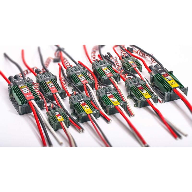 Castle Creations Phoenix Edge 50, 34V 50-Amp ESC with 5-Amp BEC | Tower ...