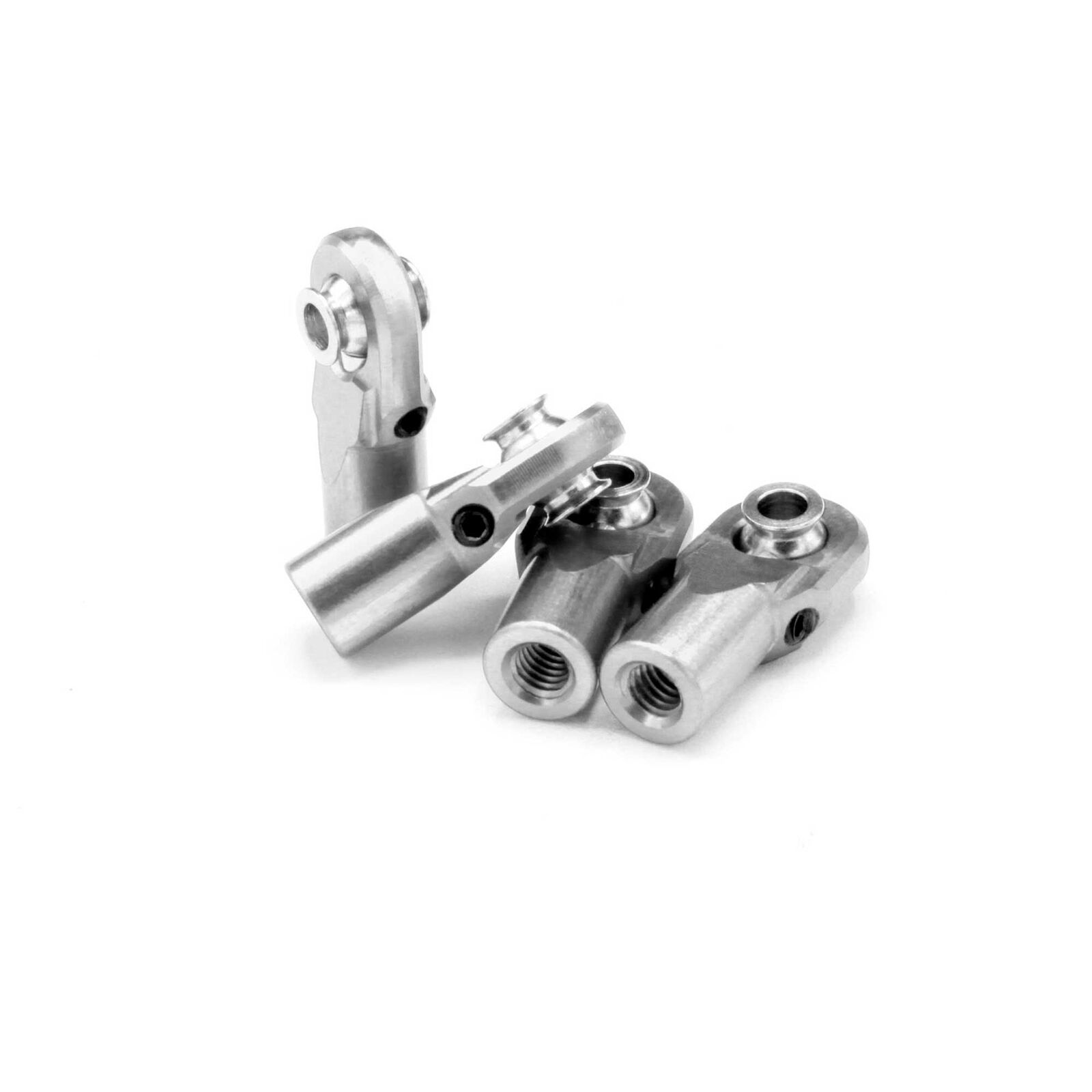 Vanquish Products Machined Rod Ends Clear - Straight M4