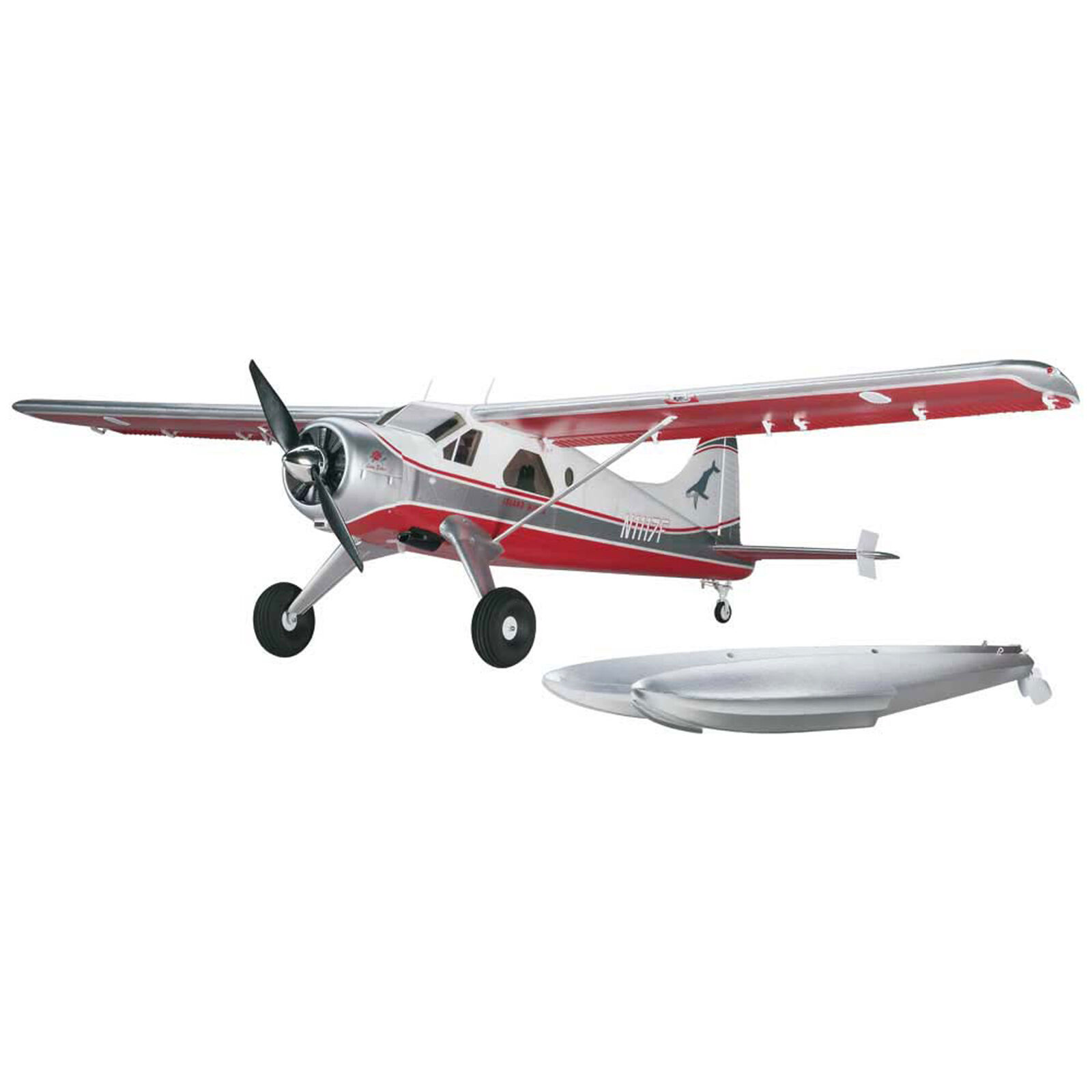 Flyzone Island Wings DHC-2 Beaver Rx-R, 59.5" | Tower Hobbies