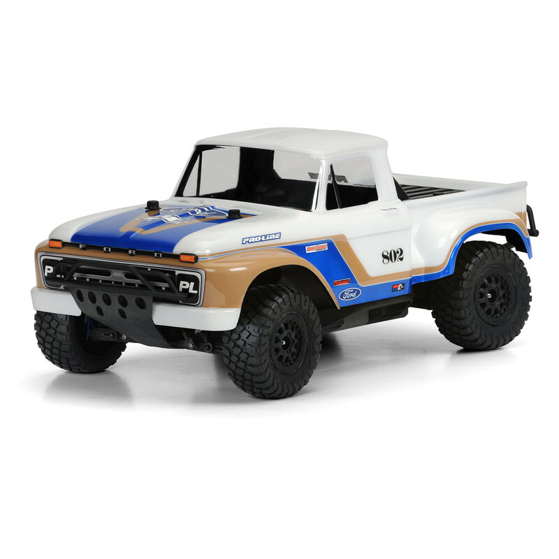 Pro-Line Racing 1/10 1966 Ford F-100 Clear Body: Short Course | Tower ...