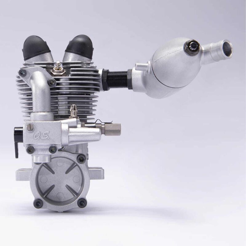 OS Engines O.S. FS-64V (61T2) with F-4051 Silencer