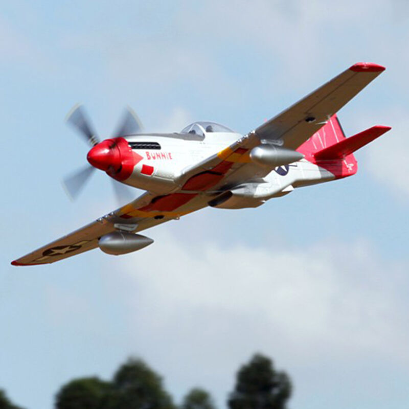 FMS P-51D Red Tail 1700mm PNP with Reflex