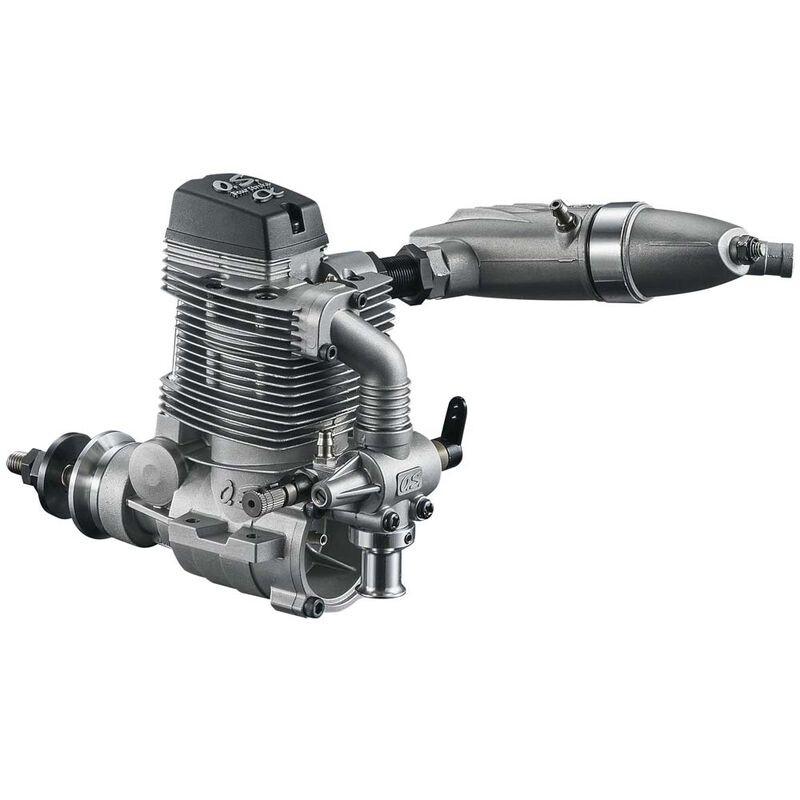 OS Engines FSa-72II Airplane Engine with F-5030 Silencer