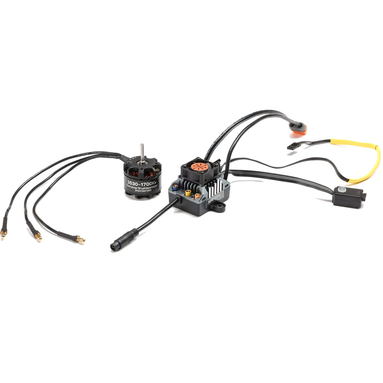 Spektrum Accessories Firma 80A Sensored/Sensorless Smart Outrunner Motor / ESC 2-in-1 Combo: 1700Kv