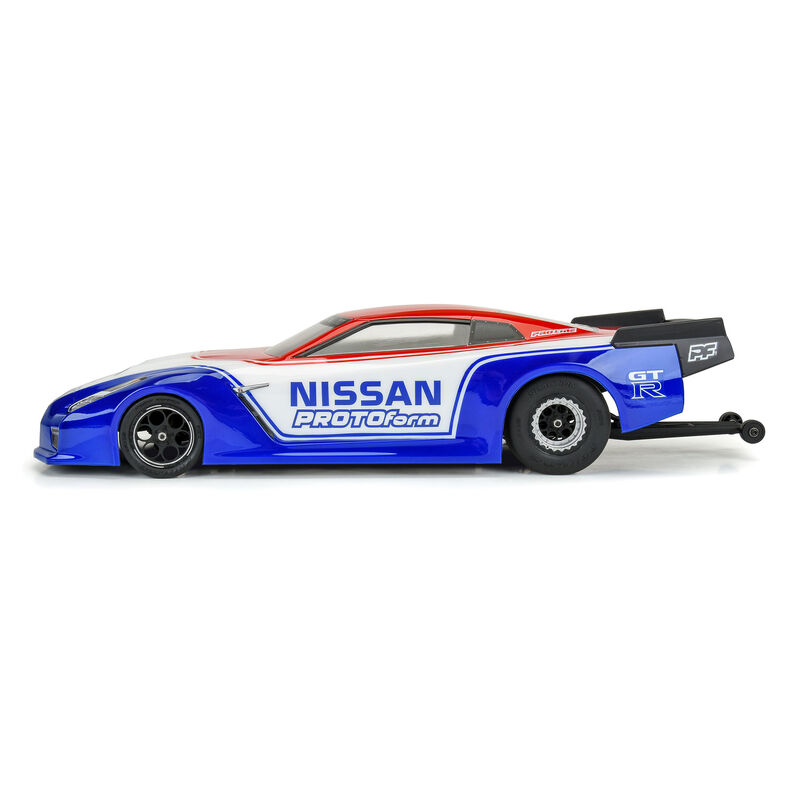 PROTOform 1/16 Nissan GT-R R35 Pro Mod Clear Body: Losi Mini Drag