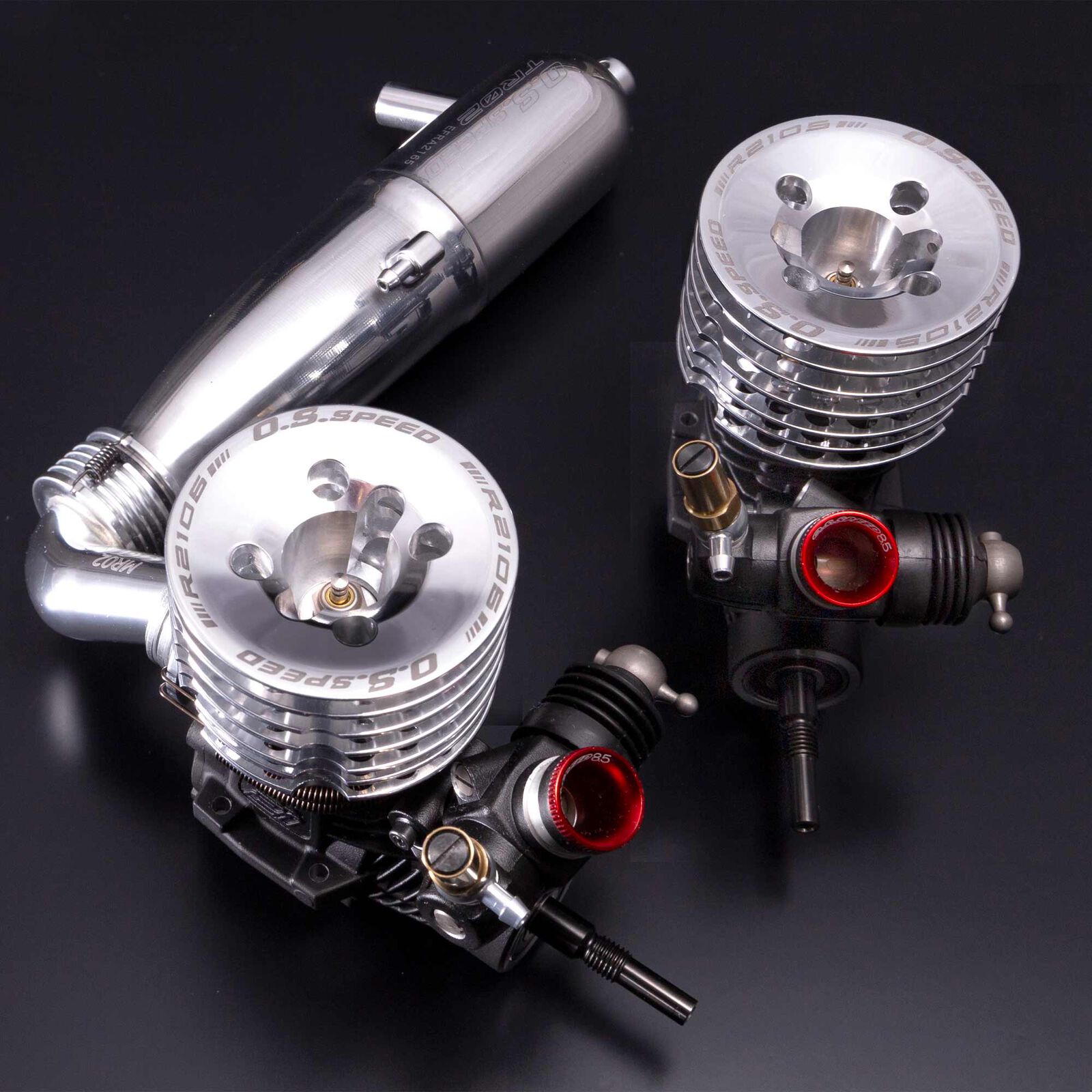 OS Engines O.S. Speed R2105 Engine / TR02 Pipe Combo | Tower Hobbies