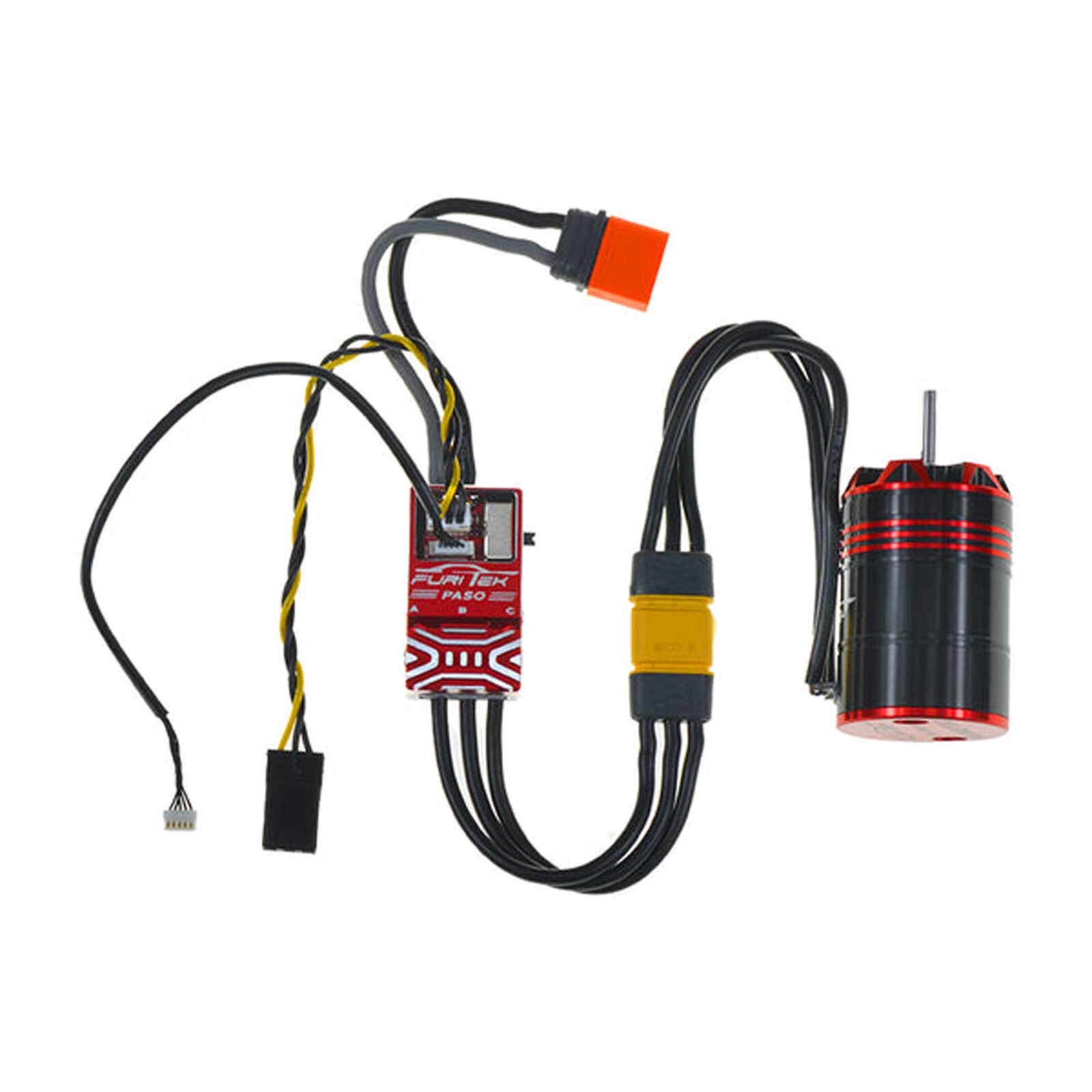 Furitek Scorpion Power Combo: Paso Brushless ESC & Kinetic 5600KV Motor ...