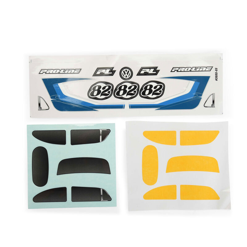Pro-Line Racing Class 1 VW Bug Blue Race Body Conversion Kit and Flat ...