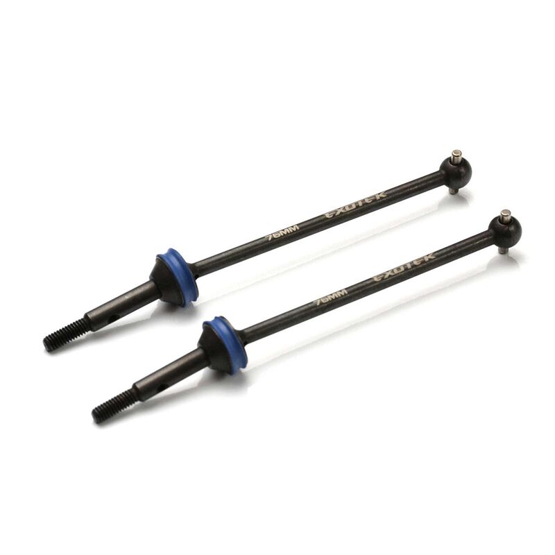 EXOTEK RACING LLC HD Steel Rear CVD Axle Set V2: Slash 2WD, 4x4 Rear