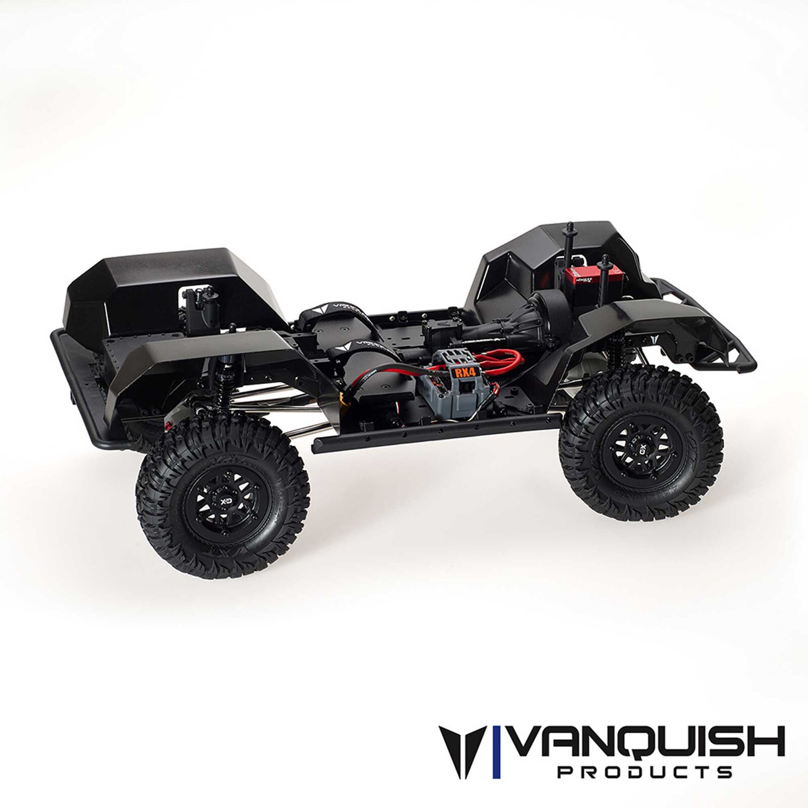 Vanquish Products 1/10 VS4-10 Pro Clear Anodized Axles, Origin Halfcab ...