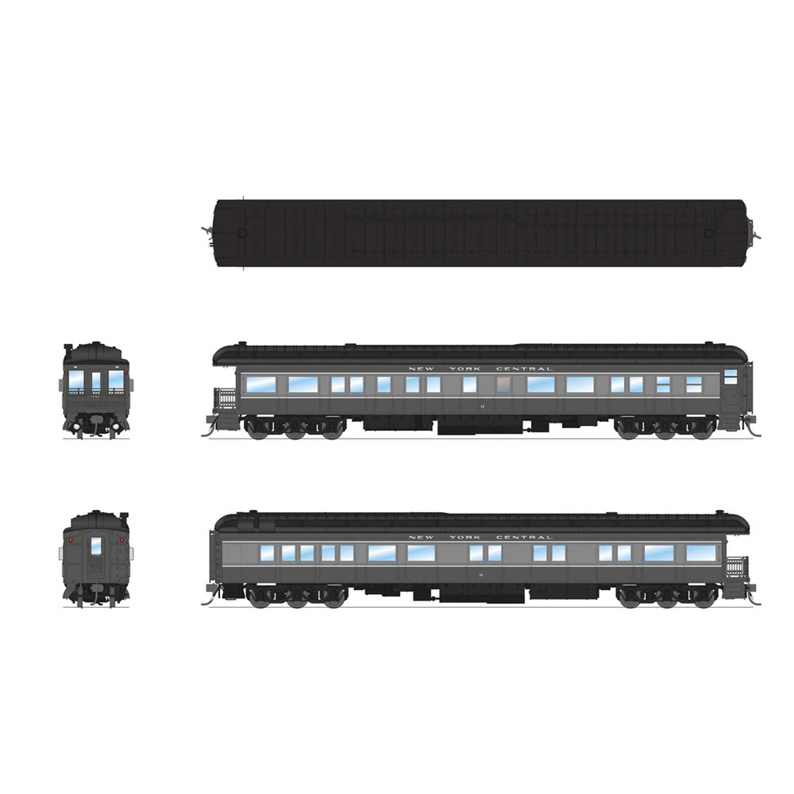 Broadway Limited Imports HO Scale New York Central Business Car, #11 ...