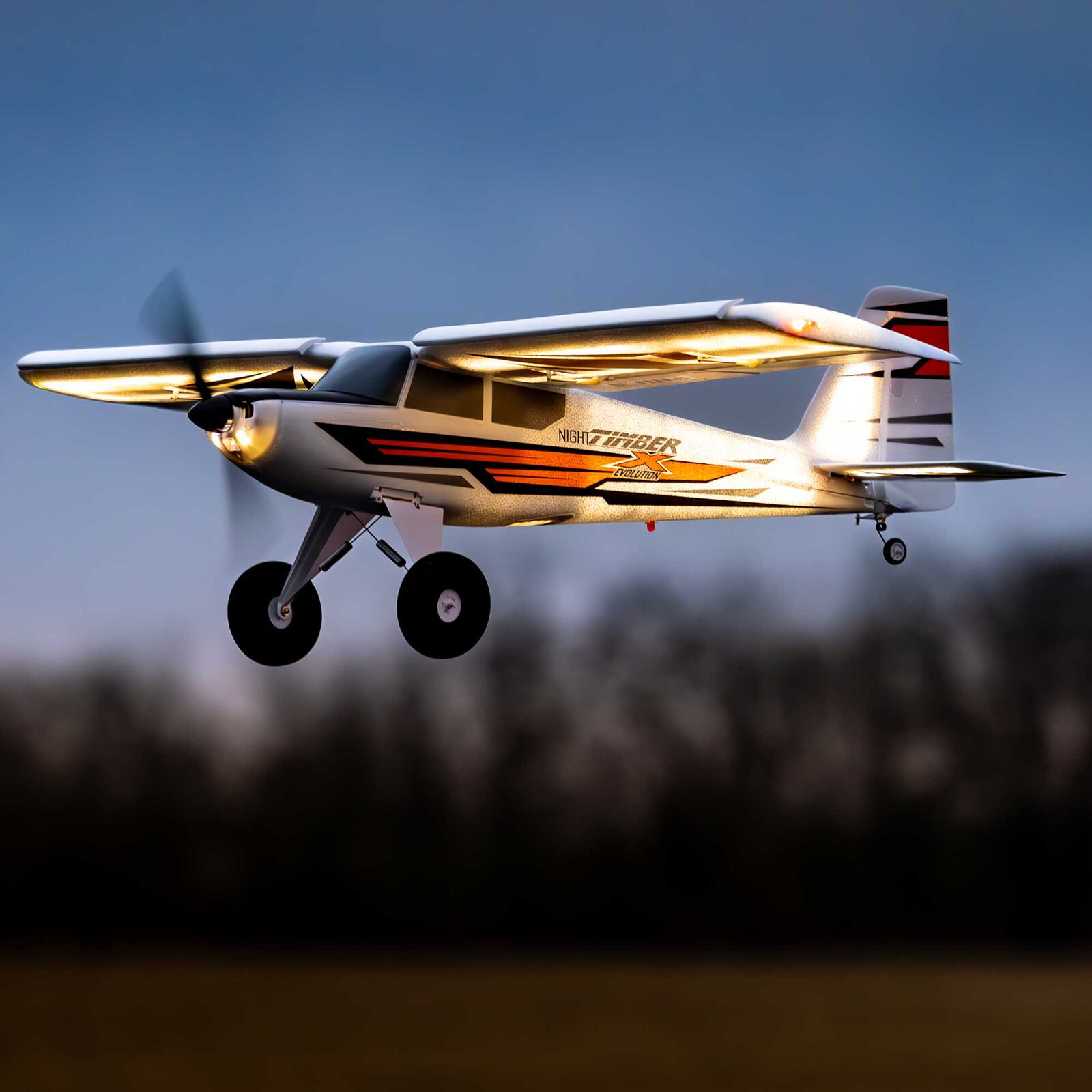 E-flite Night Timber X Evolution 1.2m BNF Basic with AS3X+ and SAFE ...