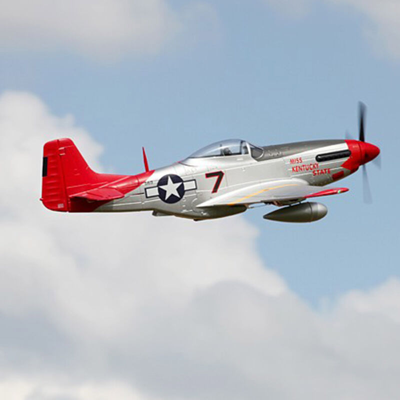 FMS P-51D Red Tail 1700mm PNP with Reflex