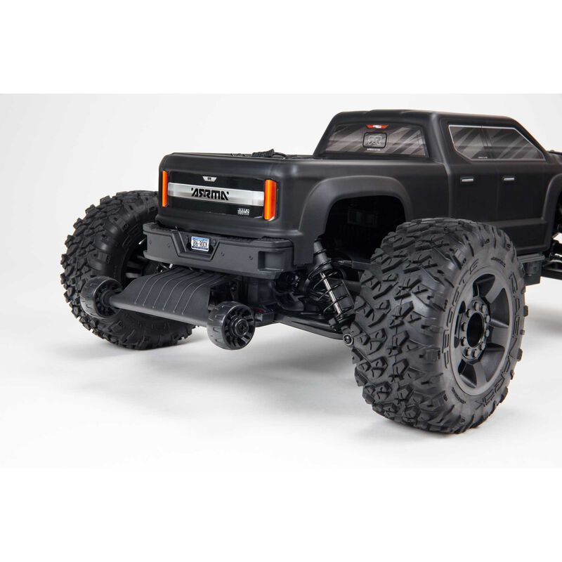 ARRMA 1/10 BIG ROCK 3S 4X4 RTR Brushless Monster Truck, Black