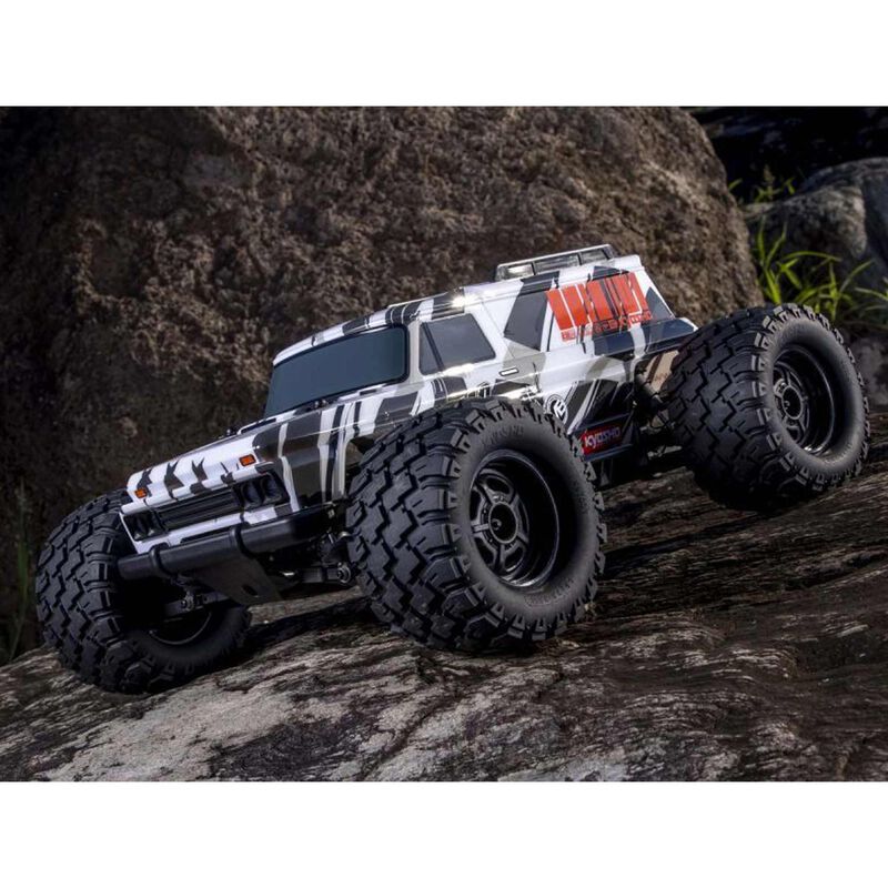 Kyosho 1/10 Mad Wagon VE KB10 4x4 3S Brushless Monster Truck RTR, Black ...