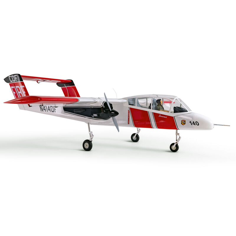 Hangar 9 OV-10 Bronco 20cc ARF with Landing Gear Set, Spektrum Avian Motors and ESCs Combo ...