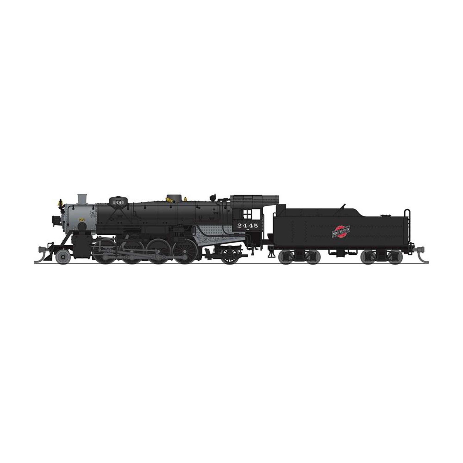 Broadway Limited Imports N USRA Light Mikado 2-8-0 Steam Locomotive ...