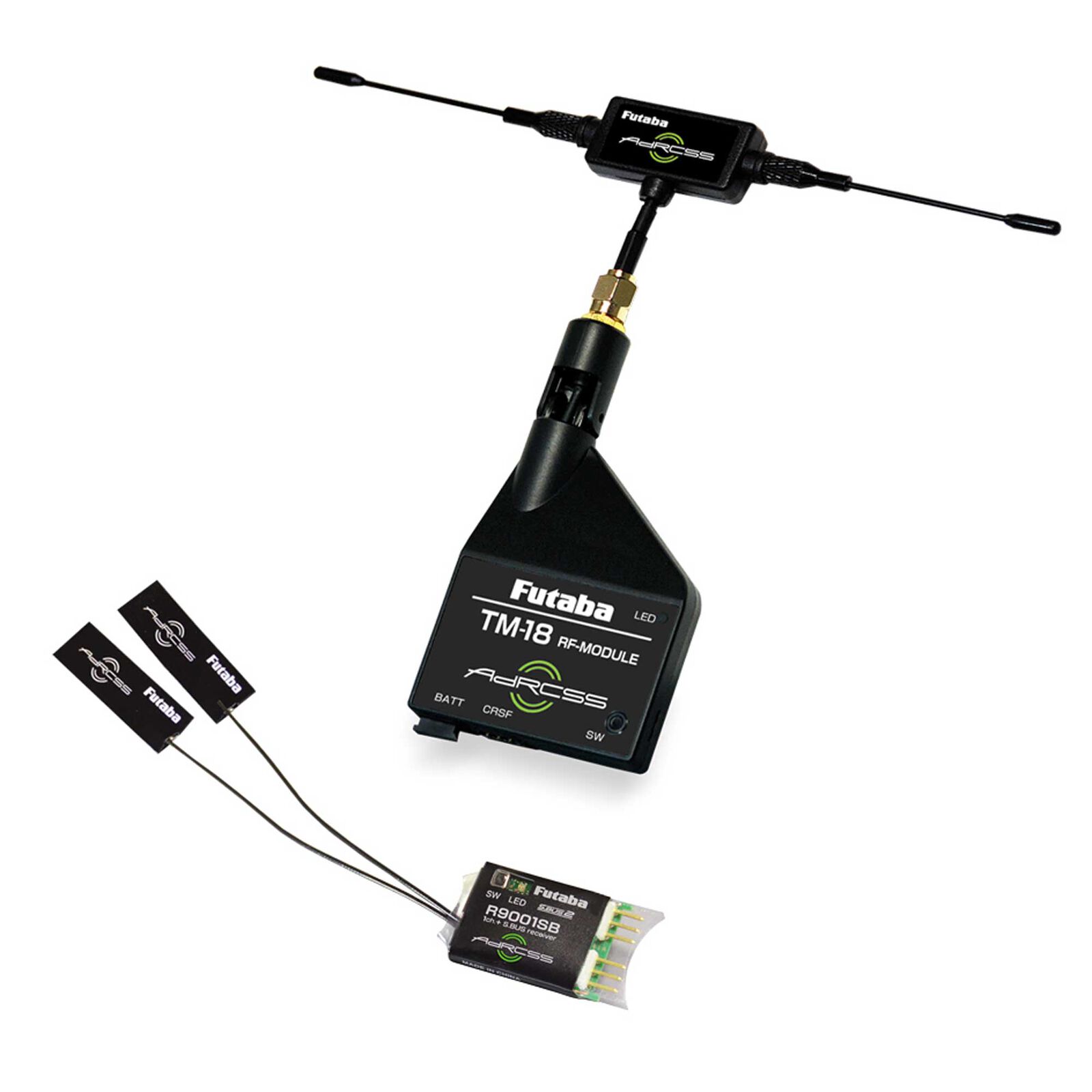 Futaba Systems TM-18 900MHZ Transmitter and R9001SB Receiver Set