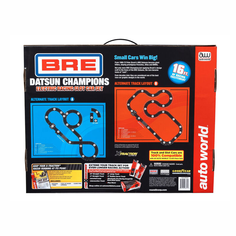 Round 2, LLC BRE Datsun 16' Slot Race Set