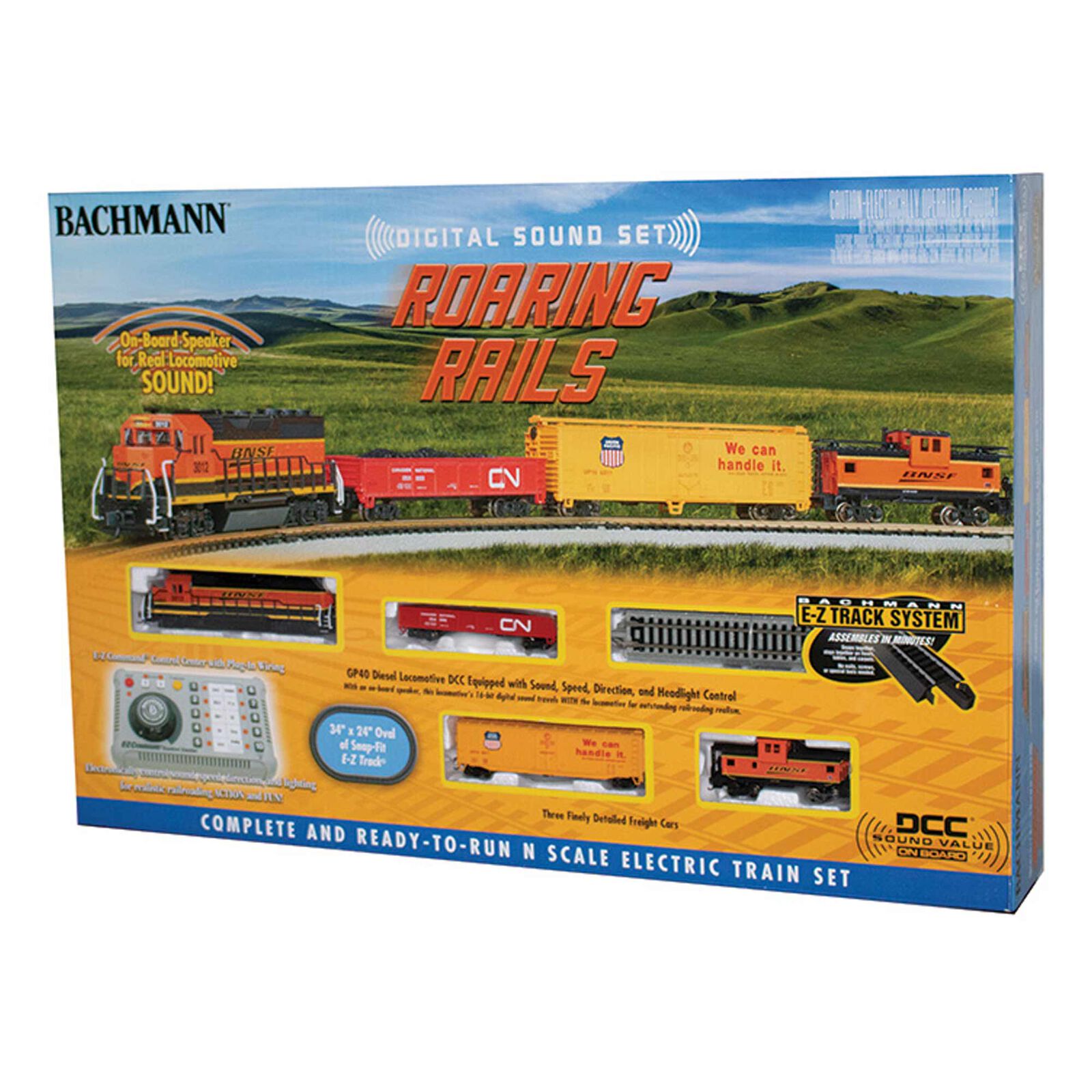 Bachmann Industries N Roaring Rails Train Set with DCC | Tower Hobbies