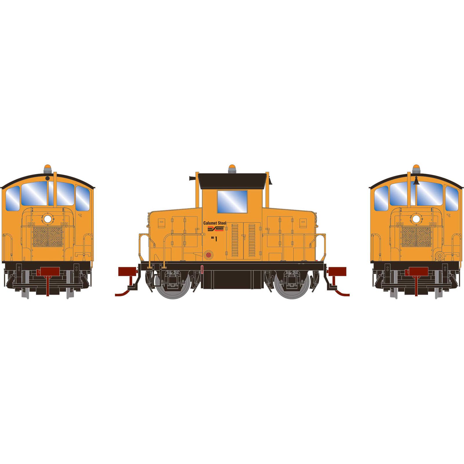 Athearn HO EMD Model 40 Locomotive, BWCX #1