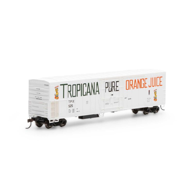 Athearn HO RTR 57' PCF Mechanical Reefer, Tropicana #525