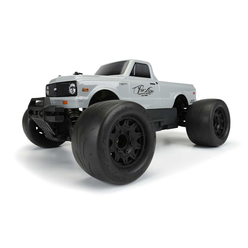 Pro-Line Racing 1/10 1972 Chevy C-10 Tough-Color Gray Body: Stampede ...