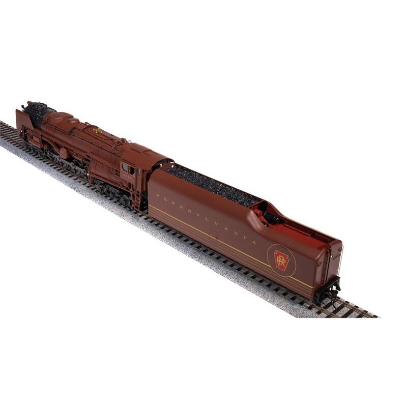 Broadway Limited Imports HO S2 6-8-6 Tuscan Red Locomotive, Large Smoke ...