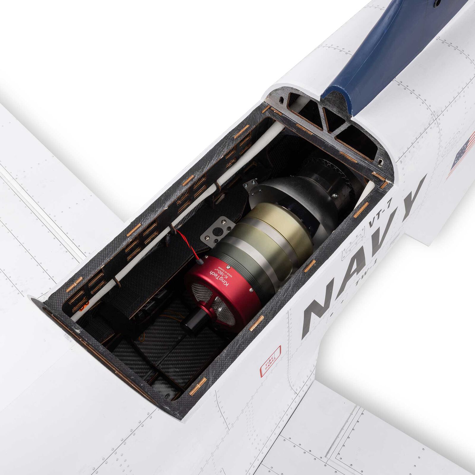 Hangar 9 Hawk/T-45 140-160N ARF with Retract Set, KingTech K-160G4 ...