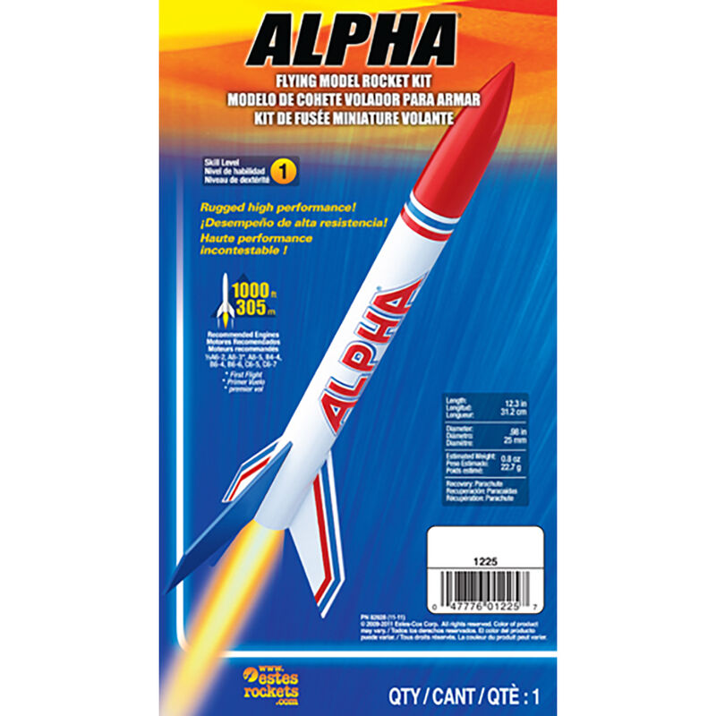 Estes Alpha Model Rocket Kit