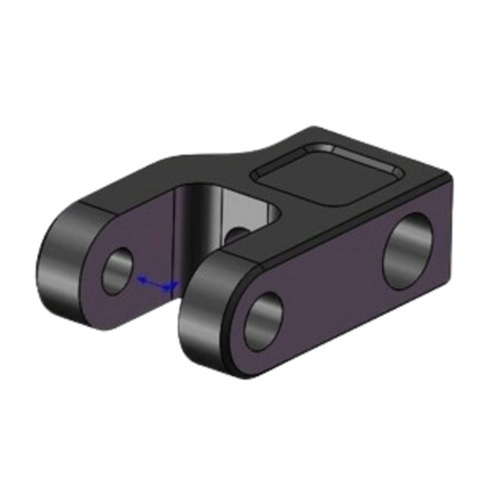 Hot Racing Aluminum Roll bar pivot Mount: Mini LMT | Tower Hobbies