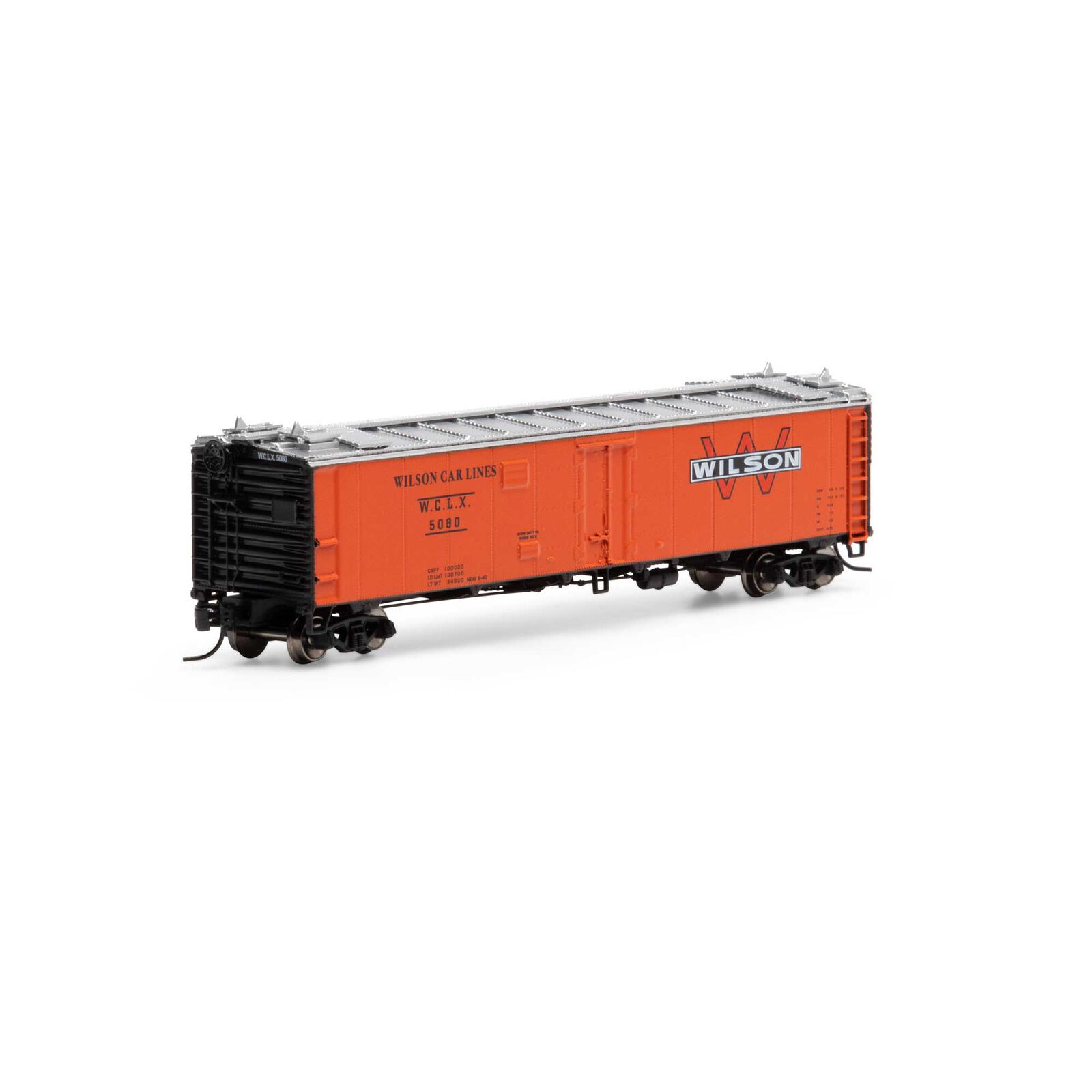 Athearn N 50' Ice Bunker Reefer, WCLX #5080