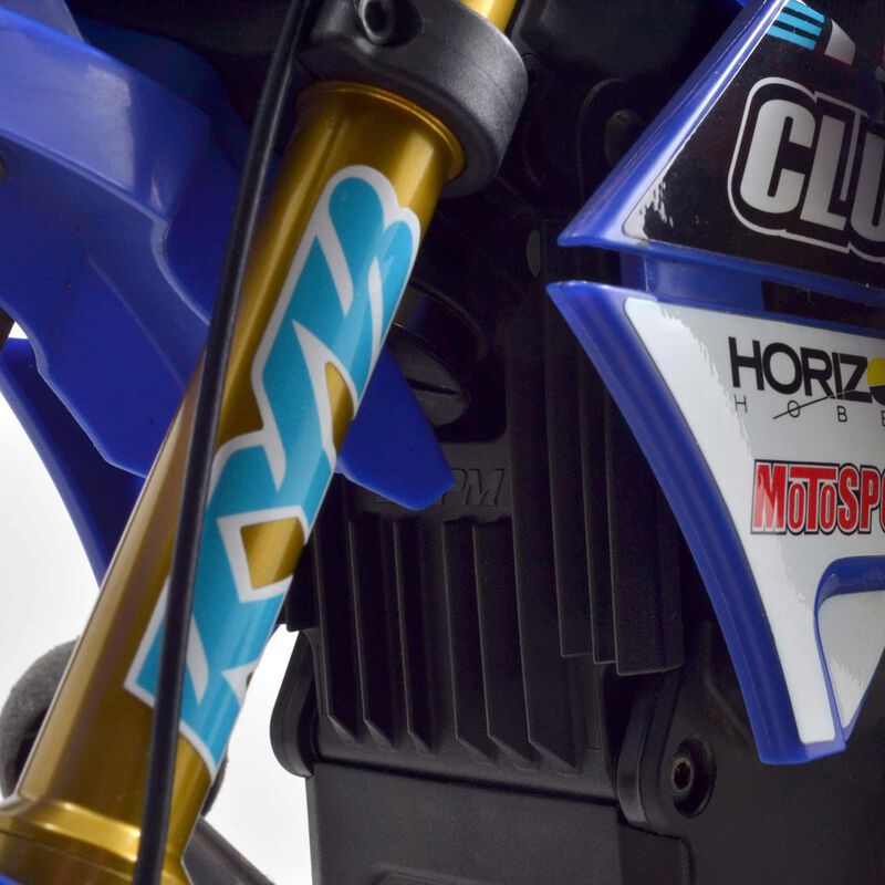 RPM Crash Structure (Radiator) for the Losi Promoto Black