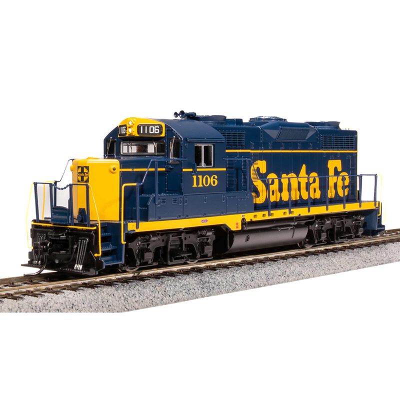 Broadway Limited Imports HO EMD GP20 Locomotive, As Delivered Bookend, Paragon 4, ATSF 1106
