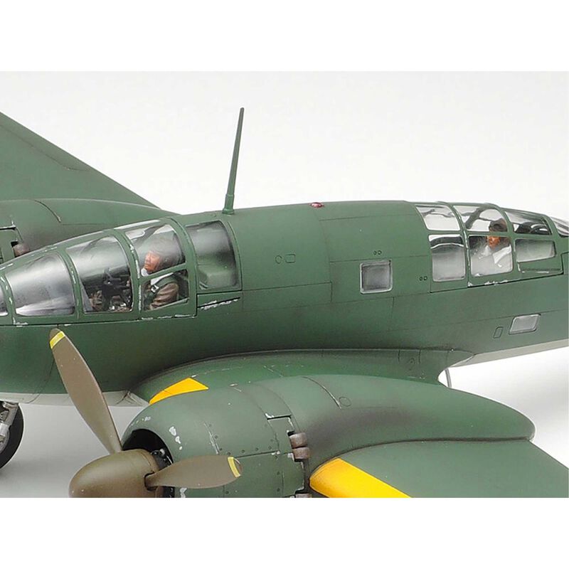 Tamiya 1/48 Mitsubishi Ki-46 III Type 100 & 4x4 Light Vehicle Kurogane ...