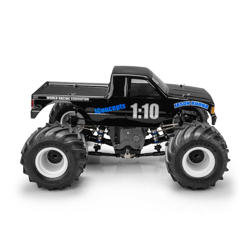 JConcepts, Inc. 1/10 1990 Chevy S10 Extended Cab Monster Truck Body, 13 ...
